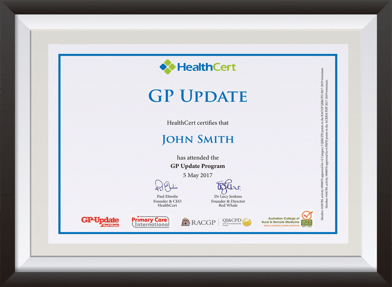 GP Update - An overview of all topics pertinent to GPs