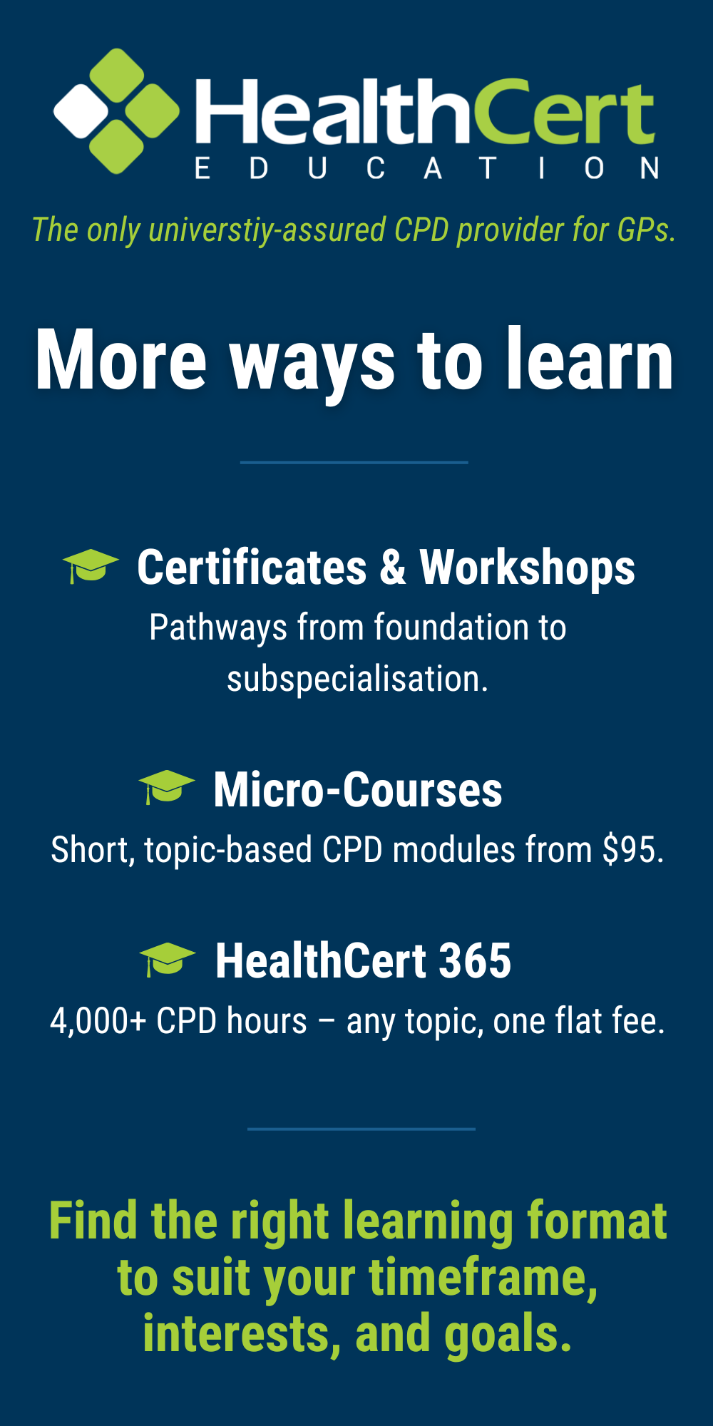 New CDM items 965 & 967: What has changed and what GPs need to do now